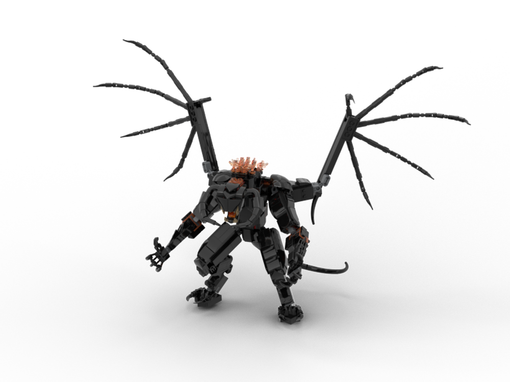 LEGO MOC-256442 Balrog of Morgoth by KimJJi | Rebrickable - Build with LEGO