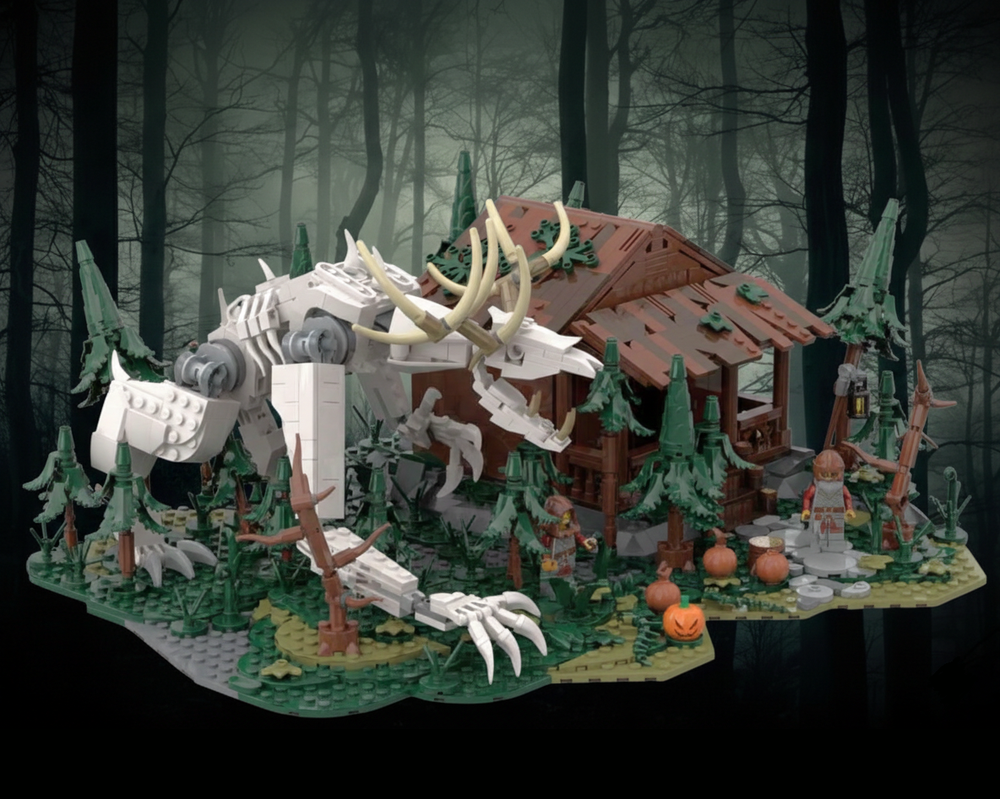 LEGO MOC-256458 Wendigo, Familiar Voice by tallneck1234 | Rebrickable ...
