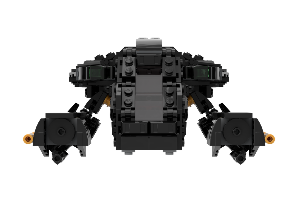 LEGO MOC-256525 76303 31159 The Bat v2 (2 seats) by AtlasNoctis ...