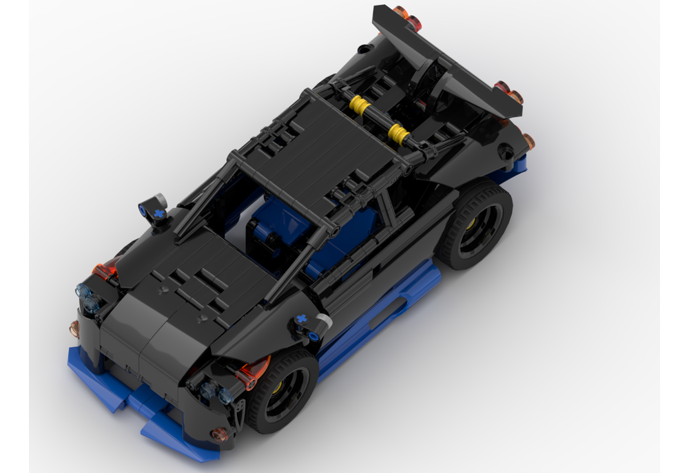 LEGO MOC Street Racer by Theoderic | Rebrickable - Build with LEGO