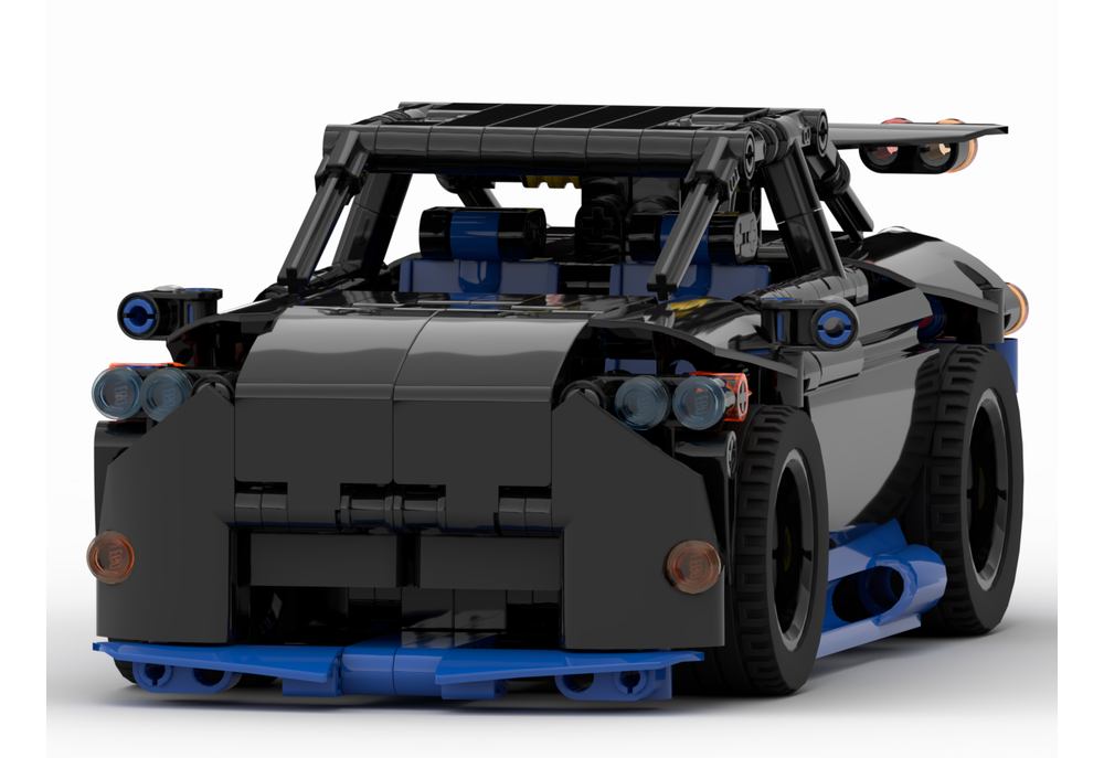 LEGO MOC Street Racer by Theoderic | Rebrickable - Build with LEGO