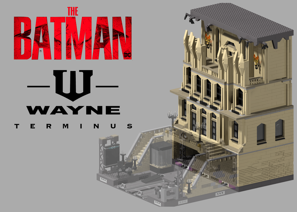 LEGO MOC-256553 Wayne Terminus Tower - Batcave by DreamingBrick ...