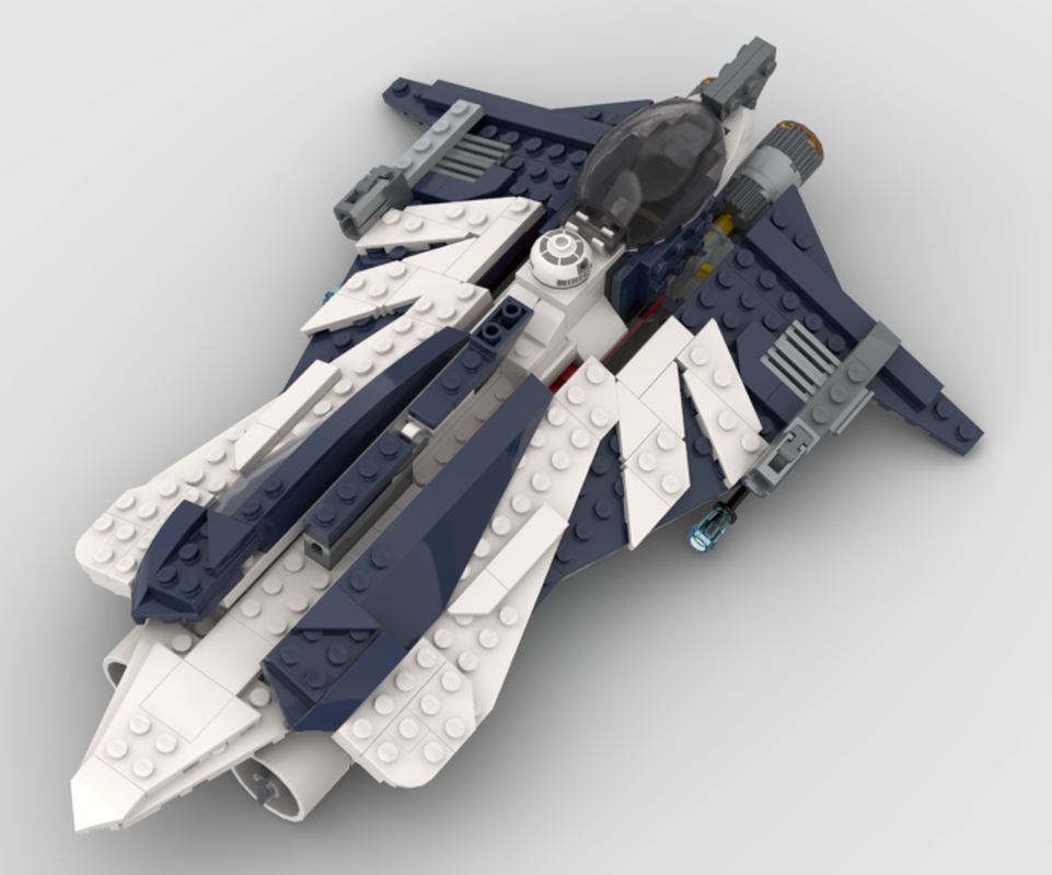 LEGO MOC-256559 Anakin’s Custom Starfighter "Azure Angel" by ...