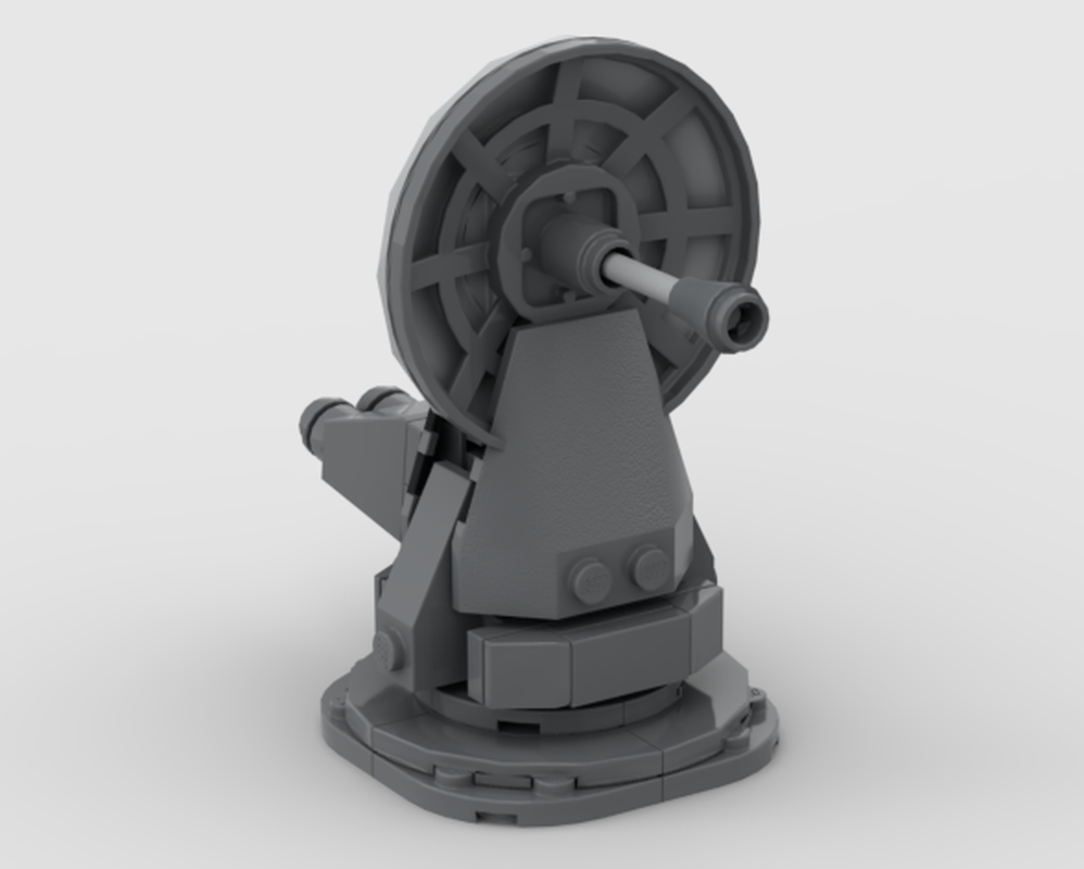 LEGO MOC-256592 Hoth Dish Turret by Mk2012 | Rebrickable - Build with LEGO