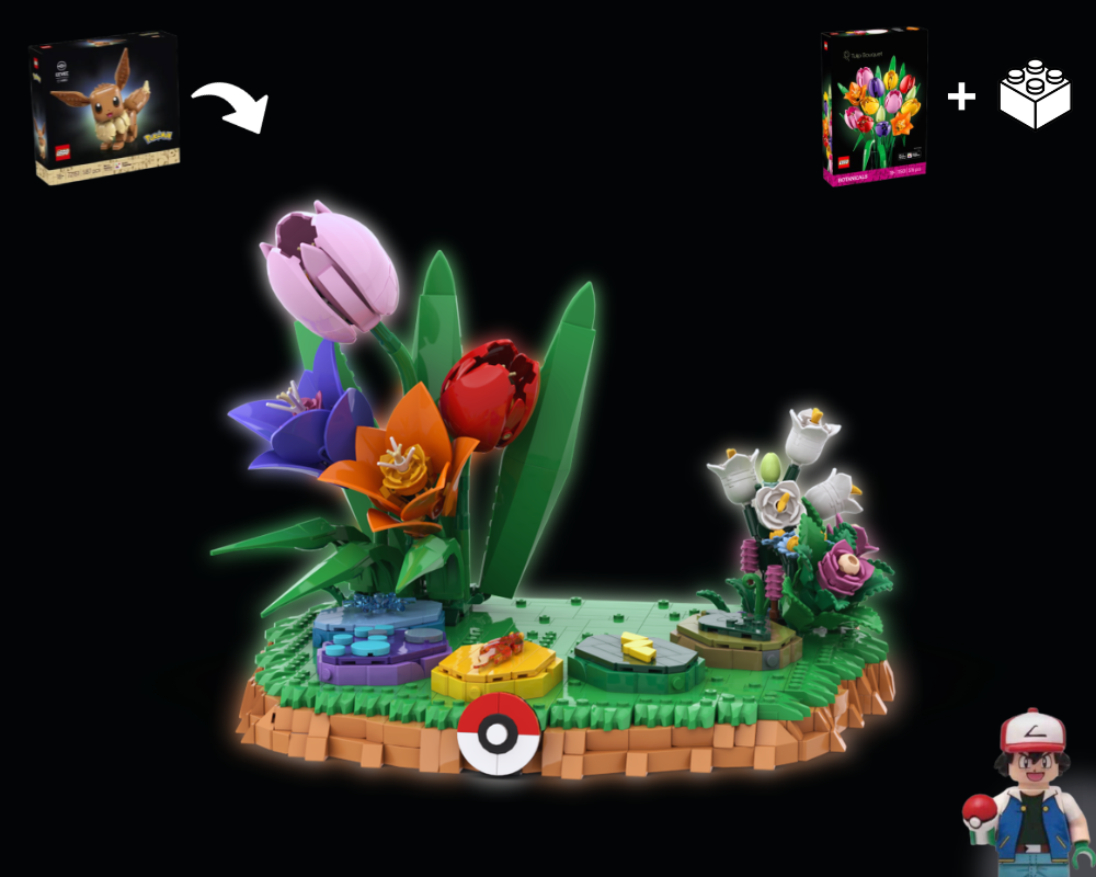LEGO MOC-256652 The Evolution Garden - Set 72151 Display Base by ...