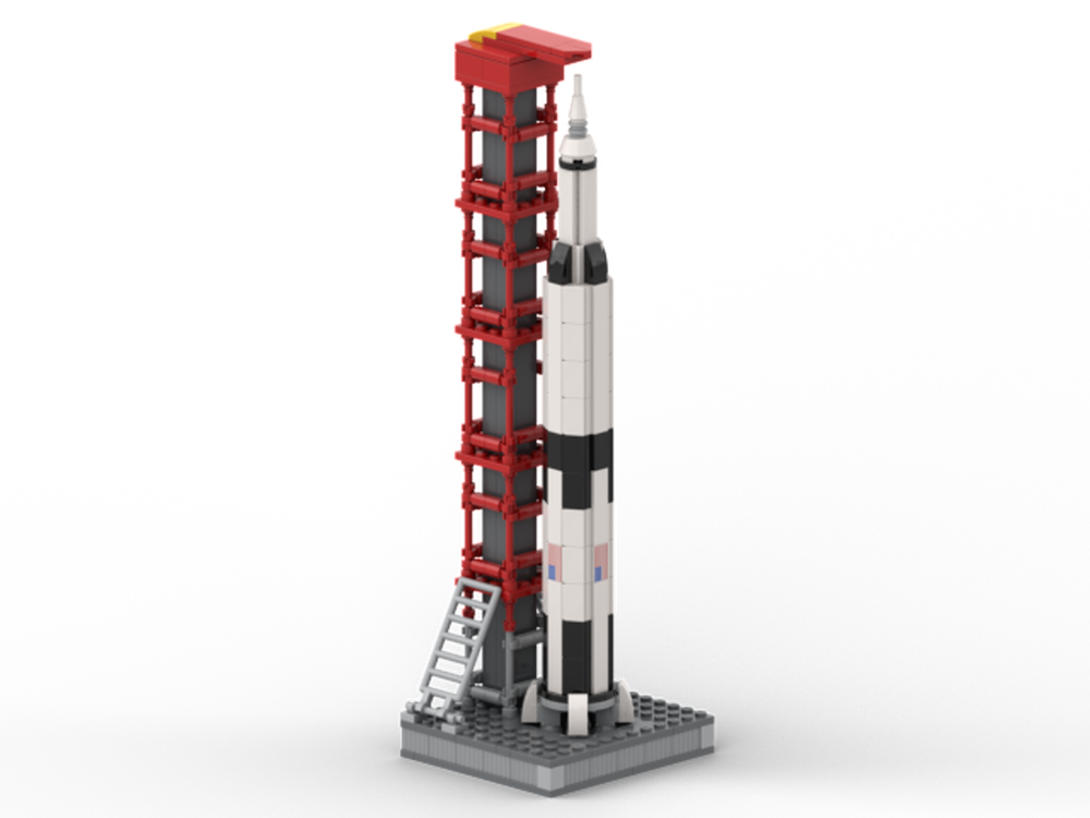 LEGO MOC-256671 Saturn V with launchpad by cooluser99 | Rebrickable ...