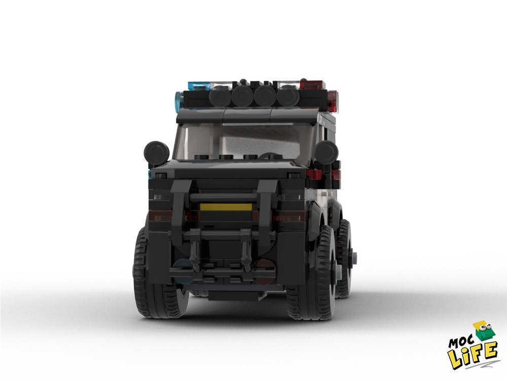 LEGO MOC Chevrolet Tahoe police by MocLife | Rebrickable - Build with LEGO