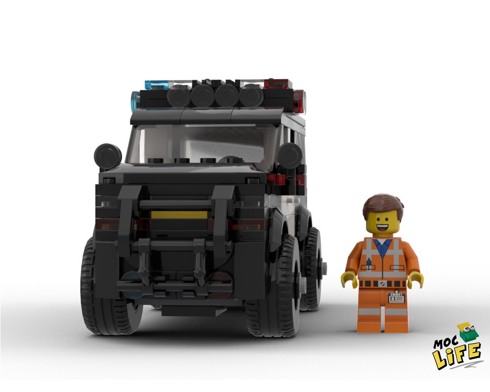 LEGO MOC Chevrolet Tahoe police by MocLife | Rebrickable - Build with LEGO