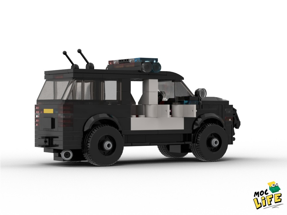 LEGO MOC Chevrolet Tahoe police by MocLife | Rebrickable - Build with LEGO