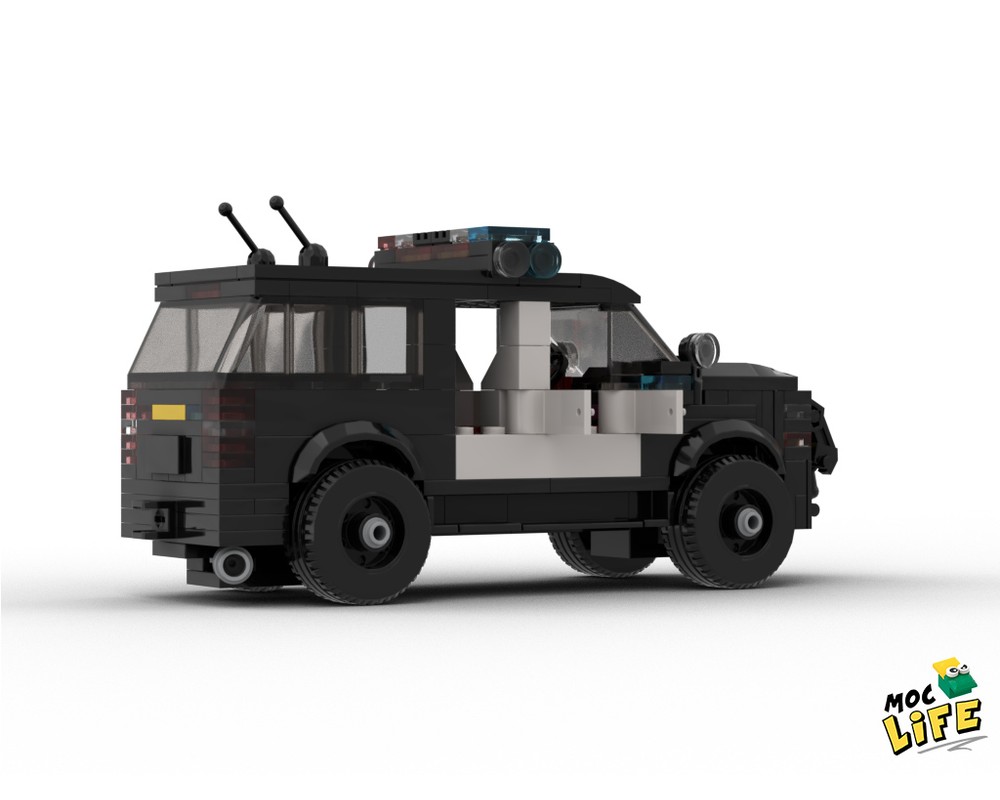 LEGO MOC Chevrolet Tahoe police by MocLife | Rebrickable - Build with LEGO