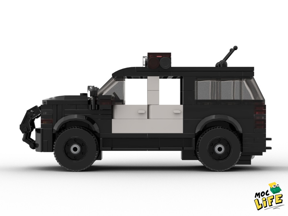LEGO MOC Chevrolet Tahoe police by MocLife | Rebrickable - Build with LEGO