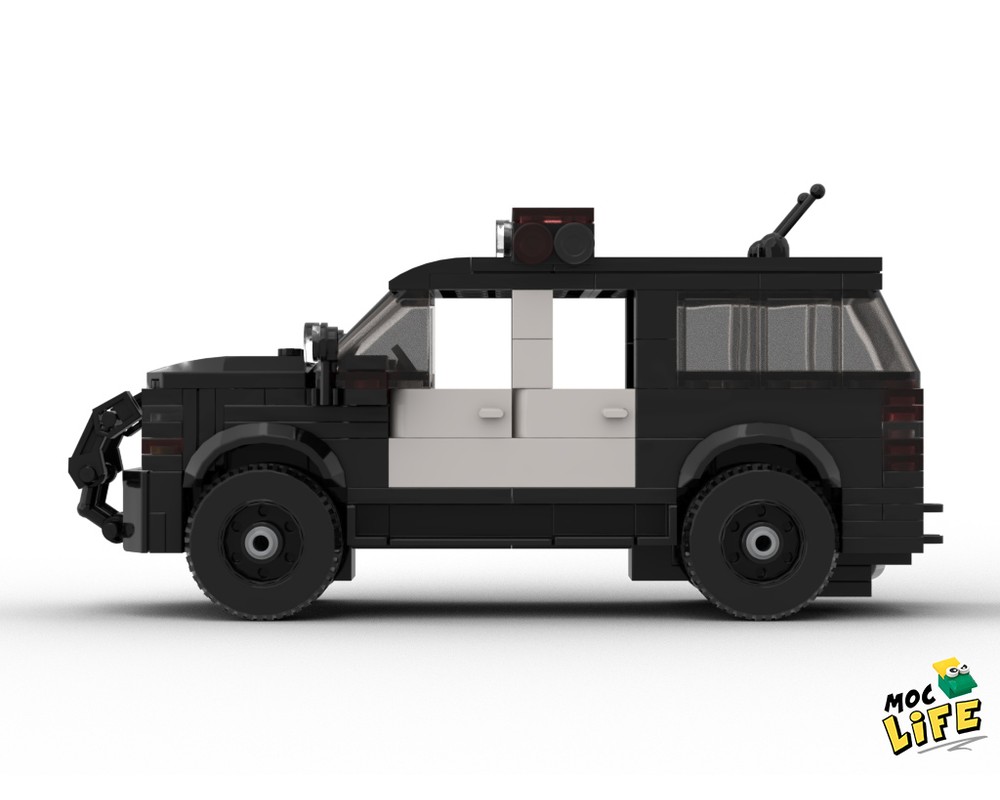 LEGO MOC Chevrolet Tahoe police by MocLife | Rebrickable - Build with LEGO