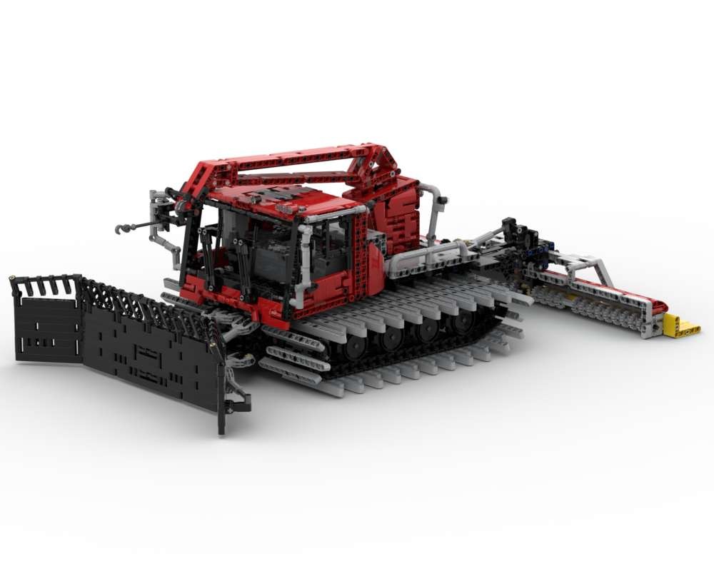 LEGO MOC-256775 [PF] Pistenbully 400 W with 12 motors by Stinkwell ...