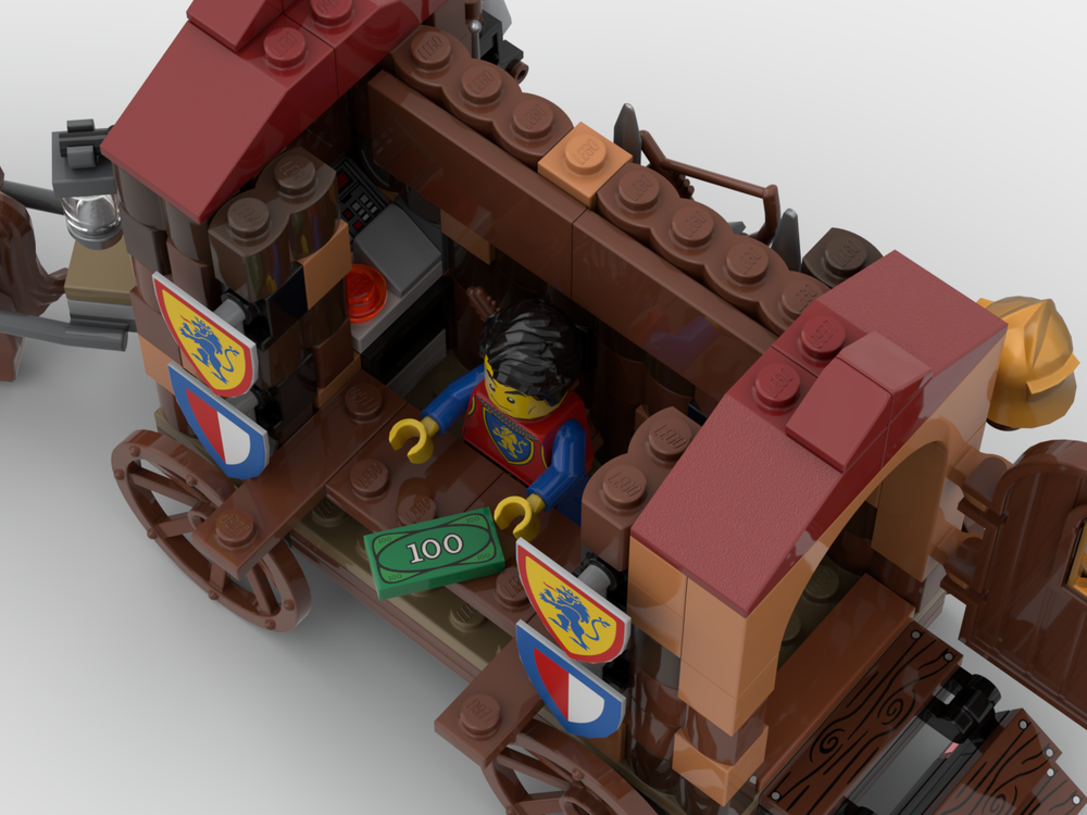 LEGO MOC-256792 Ye Olde LARP Wagon by Garrett_Bricks | Rebrickable ...
