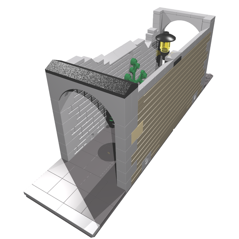 LEGO MOC Modular : Alley by Berth | Rebrickable - Build with LEGO