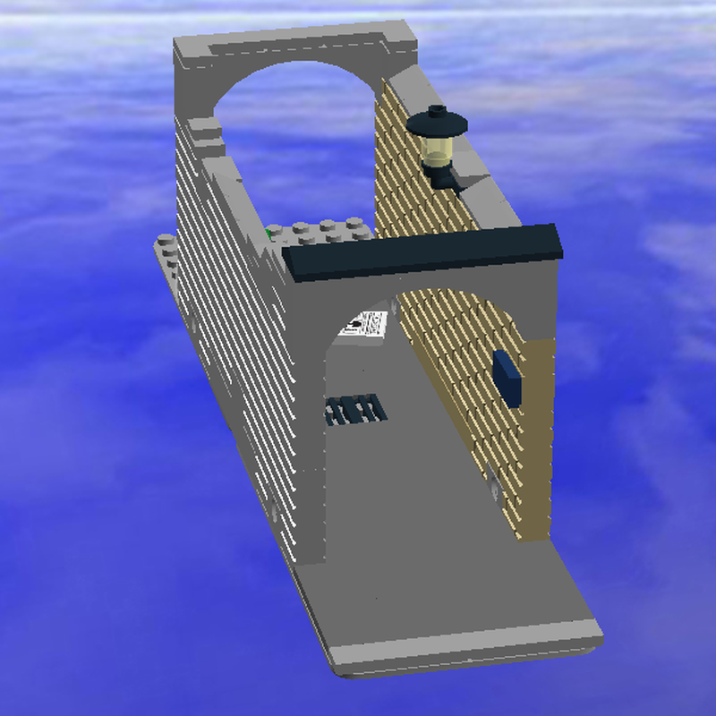 LEGO MOC Modular : Alley by Berth | Rebrickable - Build with LEGO