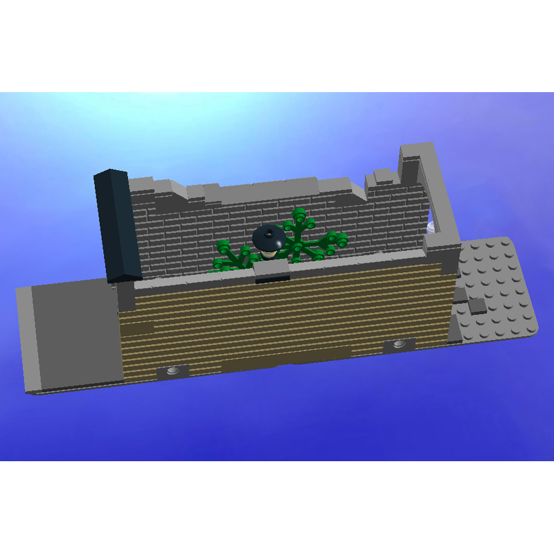 LEGO MOC Modular : Alley by Berth | Rebrickable - Build with LEGO