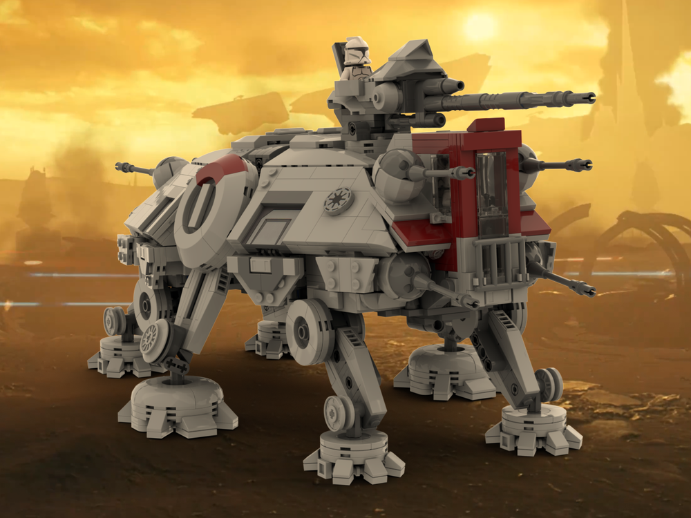 LEGO MOC-256844 Republic AT-TE by Ostronamus | Rebrickable - Build with ...