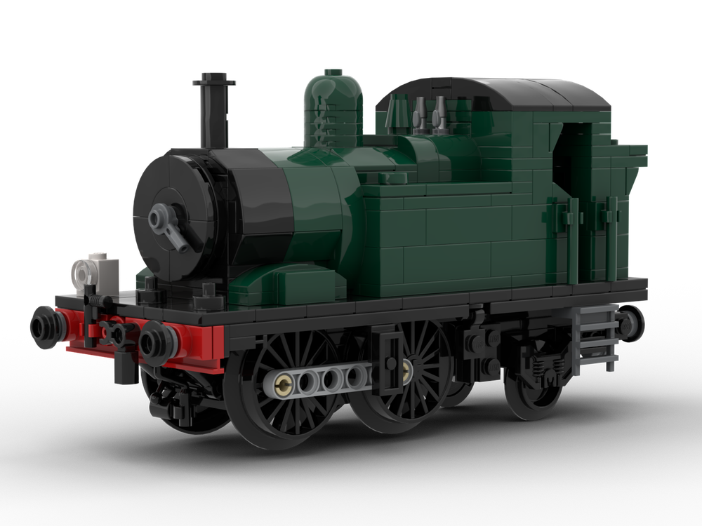 LEGO MOC-256908 GWR 0-4-2 Locomotive by ChrisBricks02 | Rebrickable ...
