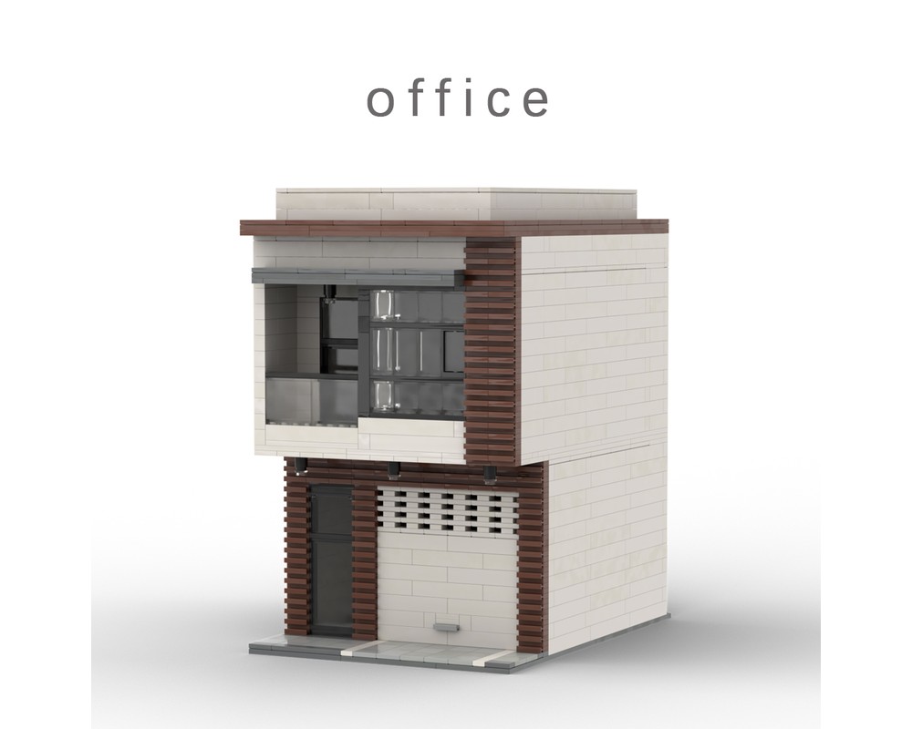 LEGO MOC office by xiaowang | Rebrickable - Build with LEGO