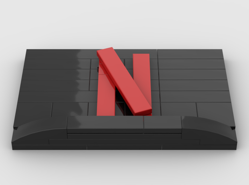 LEGO MOC-257026 LEGO Netflix Logo by gavo5279 | Rebrickable - Build ...