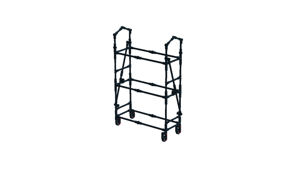 LEGO MOC Wheel Rack by Ward's Lego Technic Garage | Rebrickable - Build ...