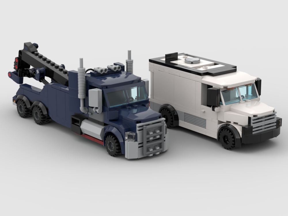 LEGO MOC-257066 TASM 2 Aleksei tow truck and OSCORP armored truck by ...