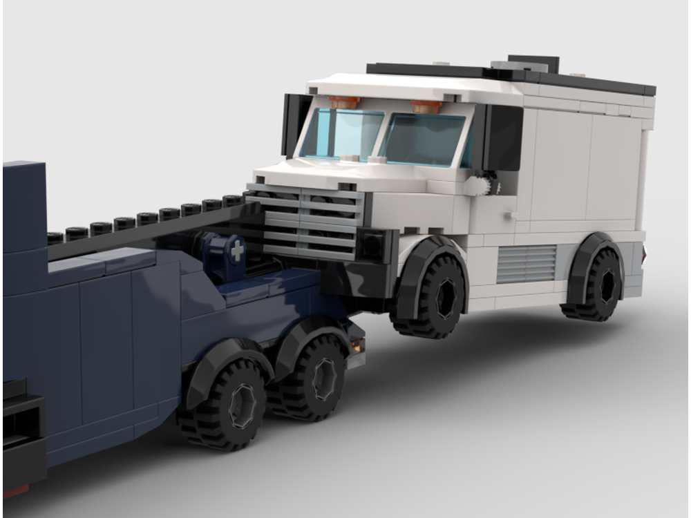 LEGO MOC-257066 TASM 2 Aleksei tow truck and OSCORP armored truck by ...