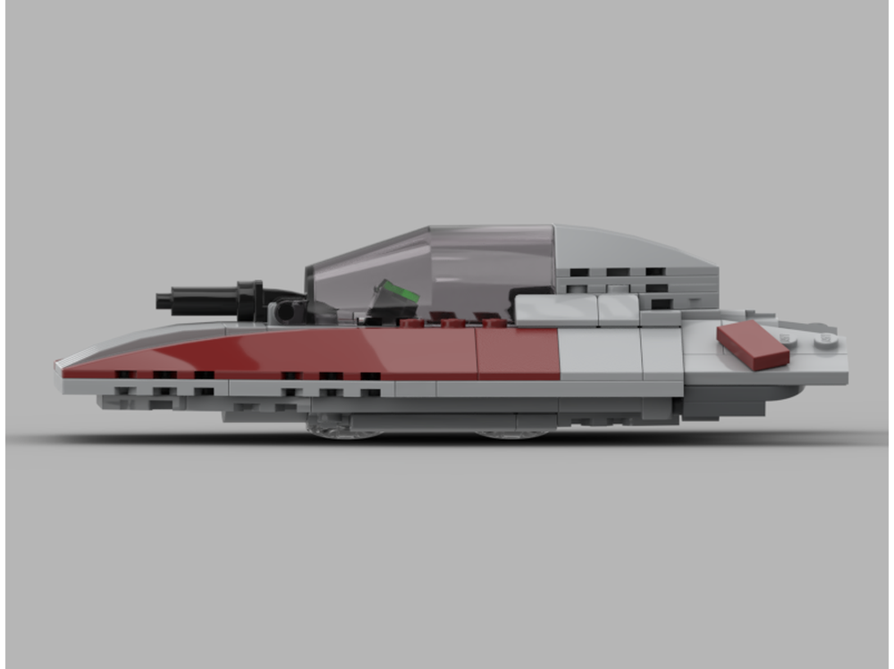 LEGO MOC-257124 Gaba-18 Airspeeder (Republic Recon Speeder) by Krieg_15 ...