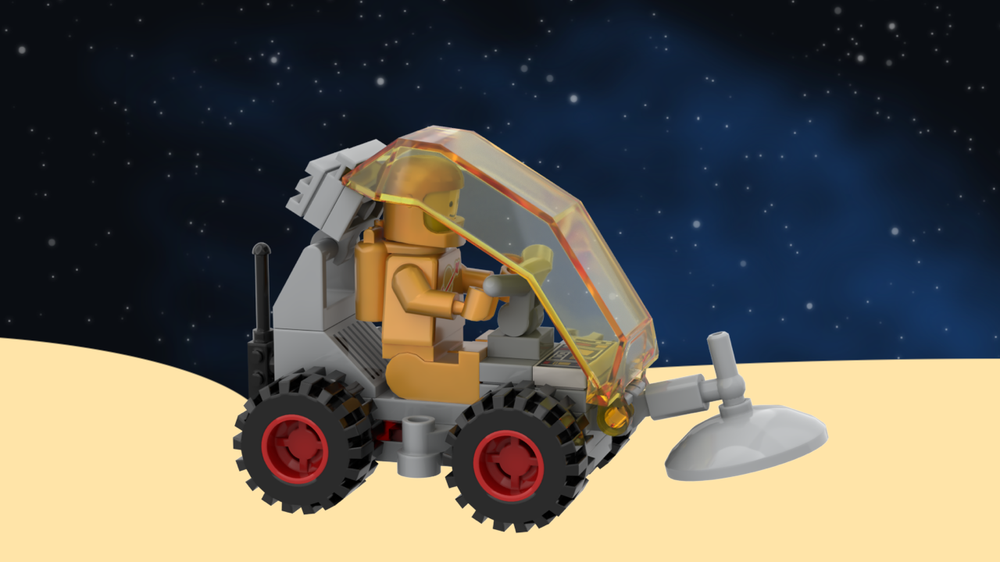 LEGO MOC-257137 Classic Space Reimagined: Command Rover by watson.lego ...