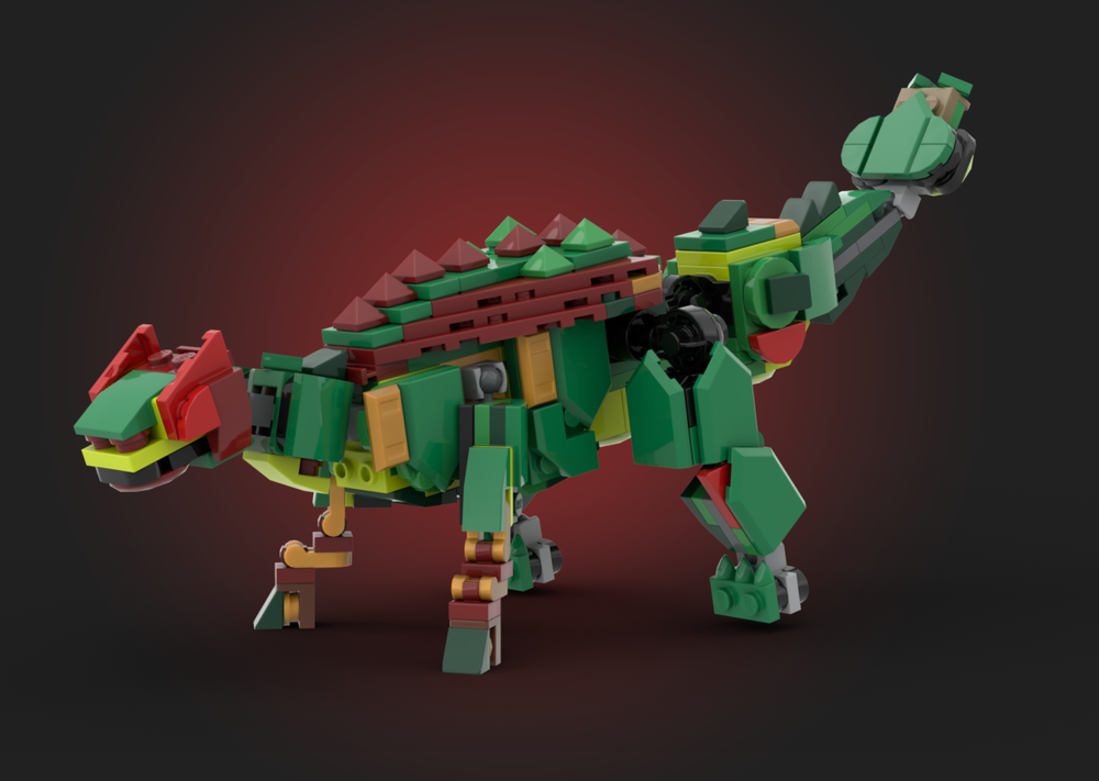 LEGO MOC-257162 Ankylosaurus 31161 by SirKillyWilly | Rebrickable ...