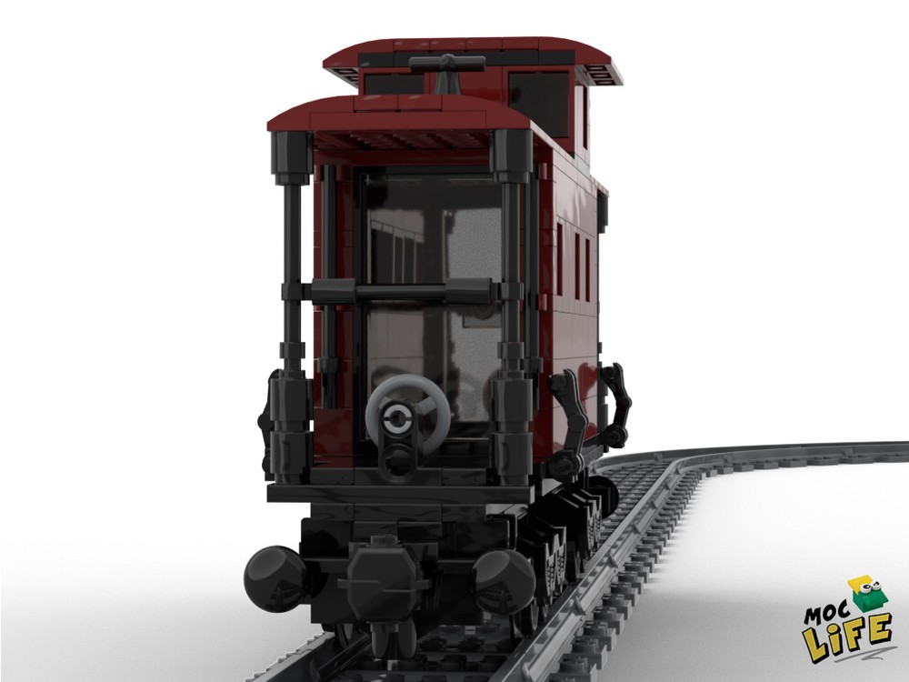 LEGO MOC Caboose by MocLife | Rebrickable - Build with LEGO