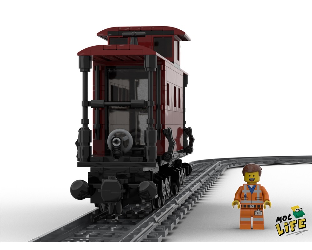 LEGO MOC Caboose by MocLife | Rebrickable - Build with LEGO