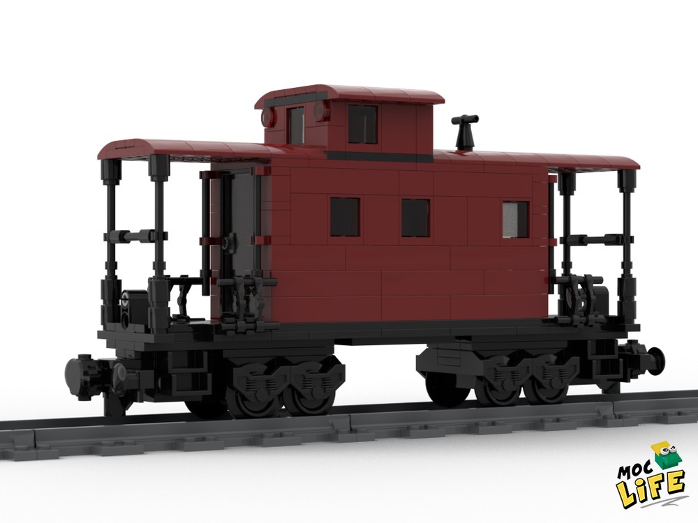 LEGO MOC Caboose by MocLife | Rebrickable - Build with LEGO