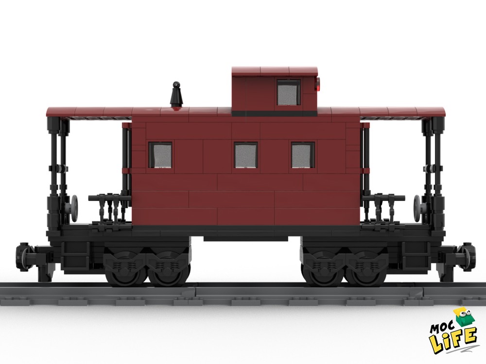 LEGO MOC-25719 Caboose by MocLife | Rebrickable - Build with LEGO