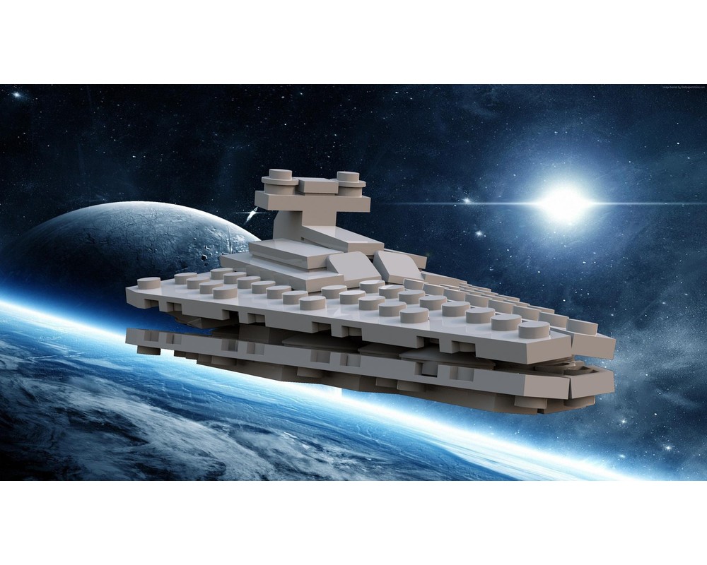 LEGO MOC Micro-Scale ISD by TSK15 | Rebrickable - Build with LEGO