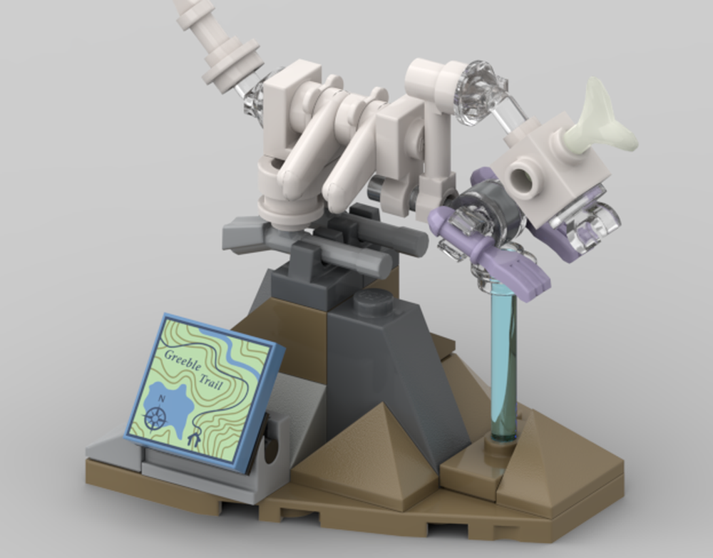 LEGO MOC-257291 MINI FOSSIL OVIRAPTOR by LEeetsGO | Rebrickable - Build ...