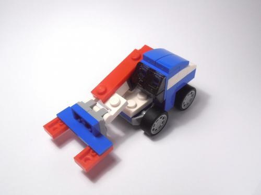 LEGO MOC 31027 Telehandler by PeterSzabo | Rebrickable - Build with LEGO