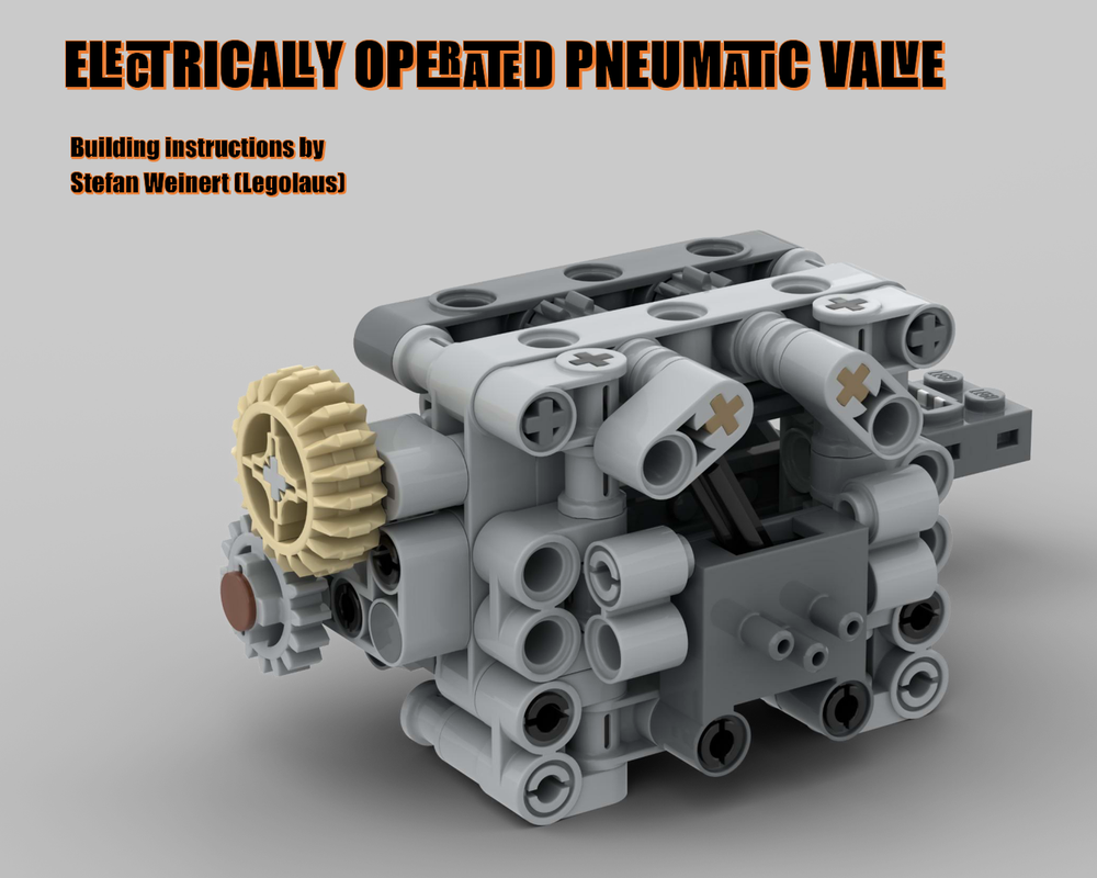 LEGO MOC-257303 Electrically operated pneumatic valve (Sariels Version ...