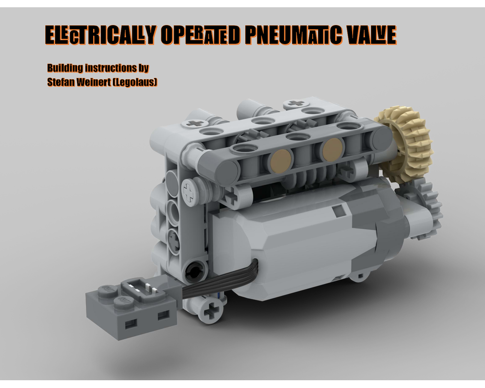 LEGO MOC-257303 Electrically operated pneumatic valve (Sariels Version ...