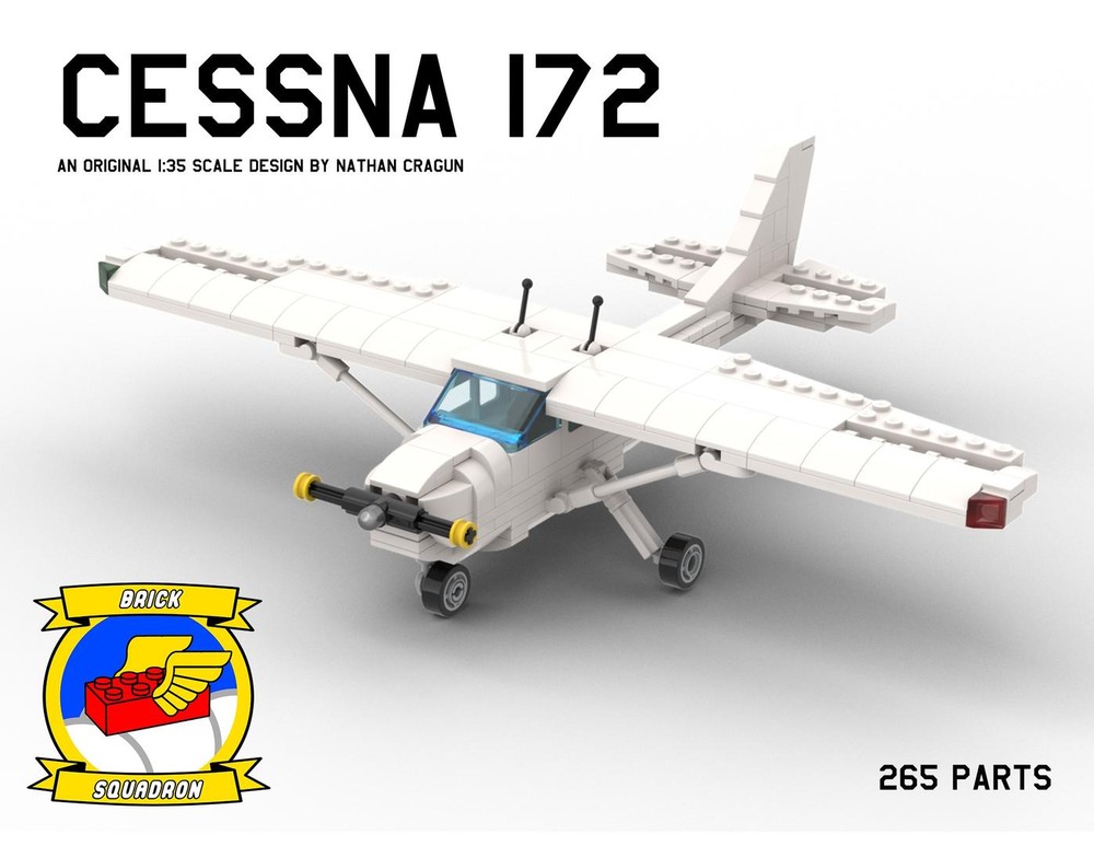 LEGO MOC-257349 Cessna 172 by brick_squadron | Rebrickable - Build with ...