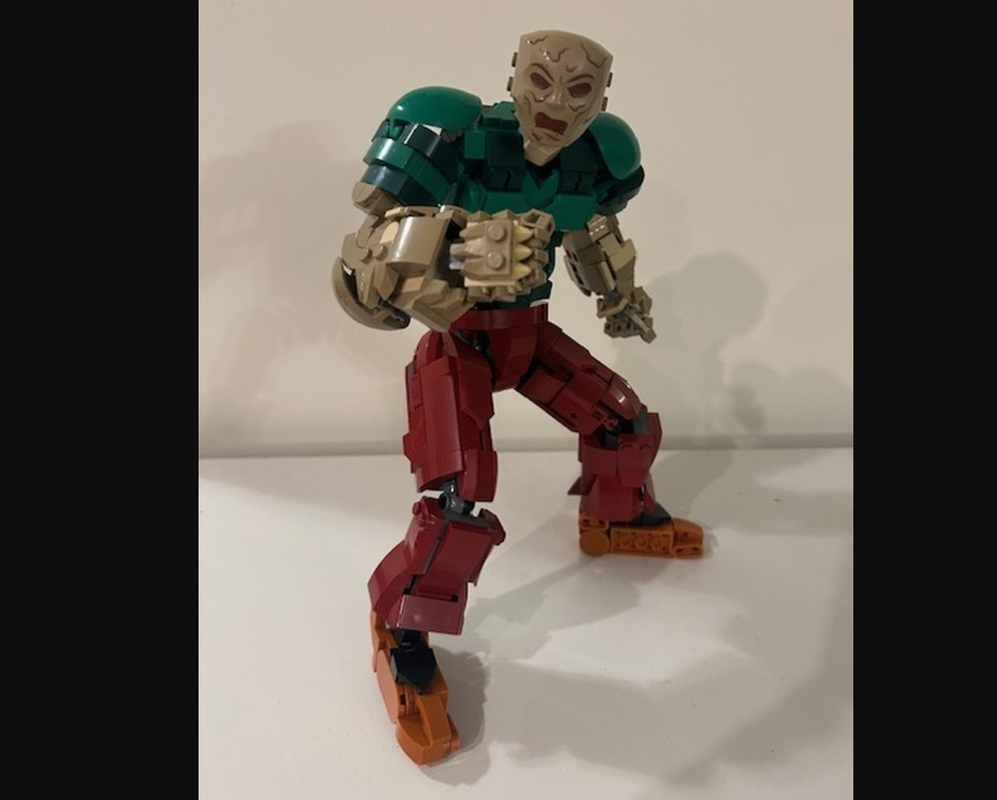 LEGO MOC-257374 Sandman Marvel Construction Figure by Invisiblespoon ...