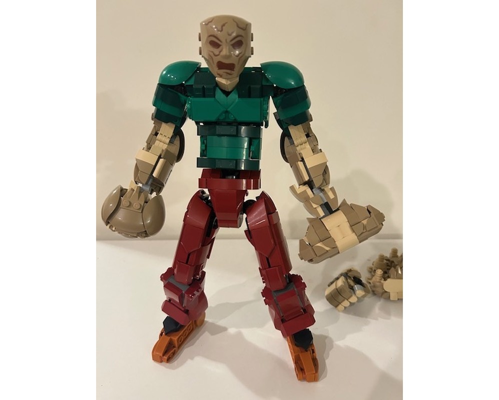 LEGO MOC-257374 Sandman Marvel Construction Figure by Invisiblespoon ...