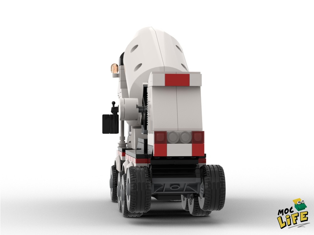 LEGO MOC Terex cement advance mixer by MocLife | Rebrickable - Build ...