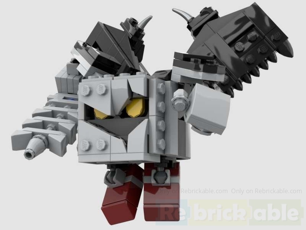 LEGO MOC-257407 Dark Meta Knight by FLDragon1 | Rebrickable - Build ...