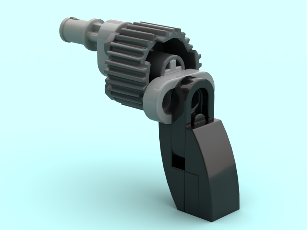 LEGO MOC 8-Piece Revolver by LegoOri | Rebrickable - Build with LEGO