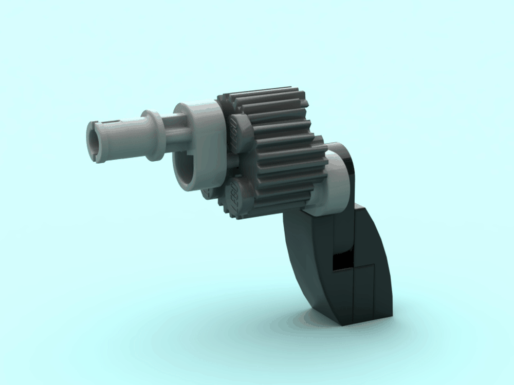 LEGO MOC 8-Piece Revolver by LegoOri | Rebrickable - Build with LEGO