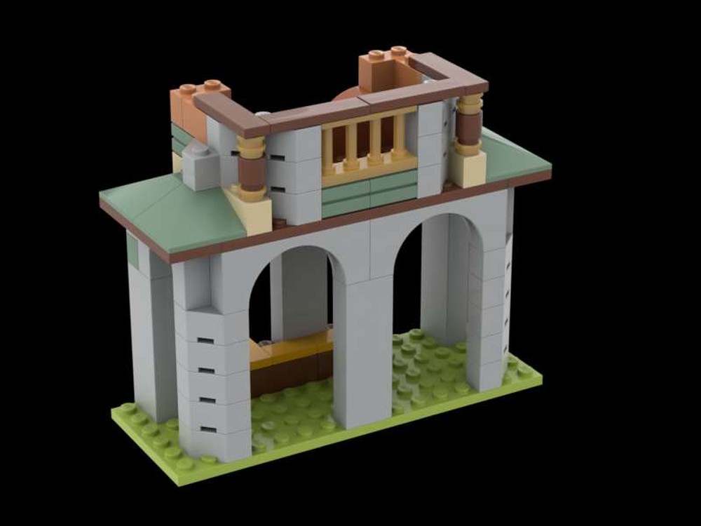 LEGO MOC Kings terrace by l_hendriksen | Rebrickable - Build with LEGO