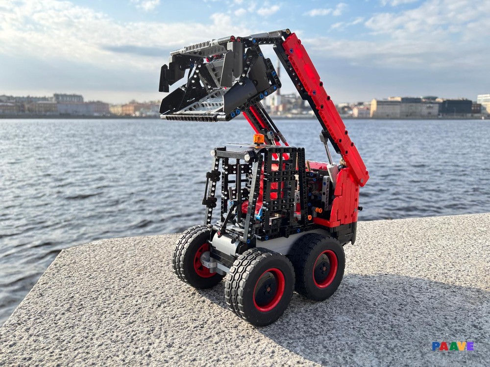LEGO MOC-257654 42082 Skid Steer Loader by paave | Rebrickable - Build ...
