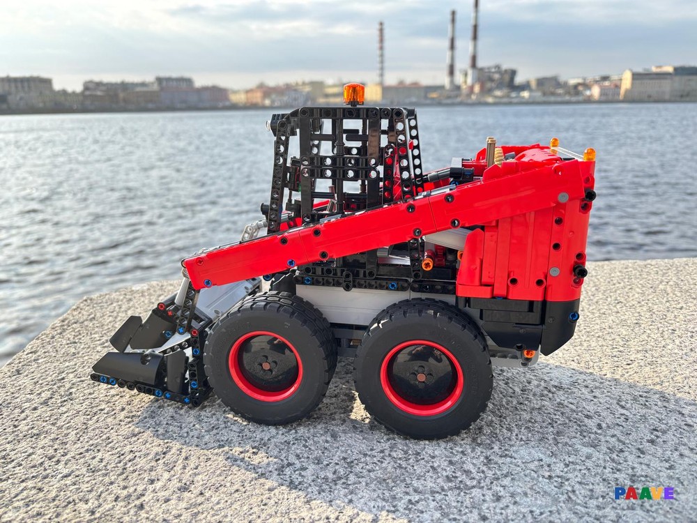 LEGO MOC-257654 42082 Skid Steer Loader by paave | Rebrickable - Build ...